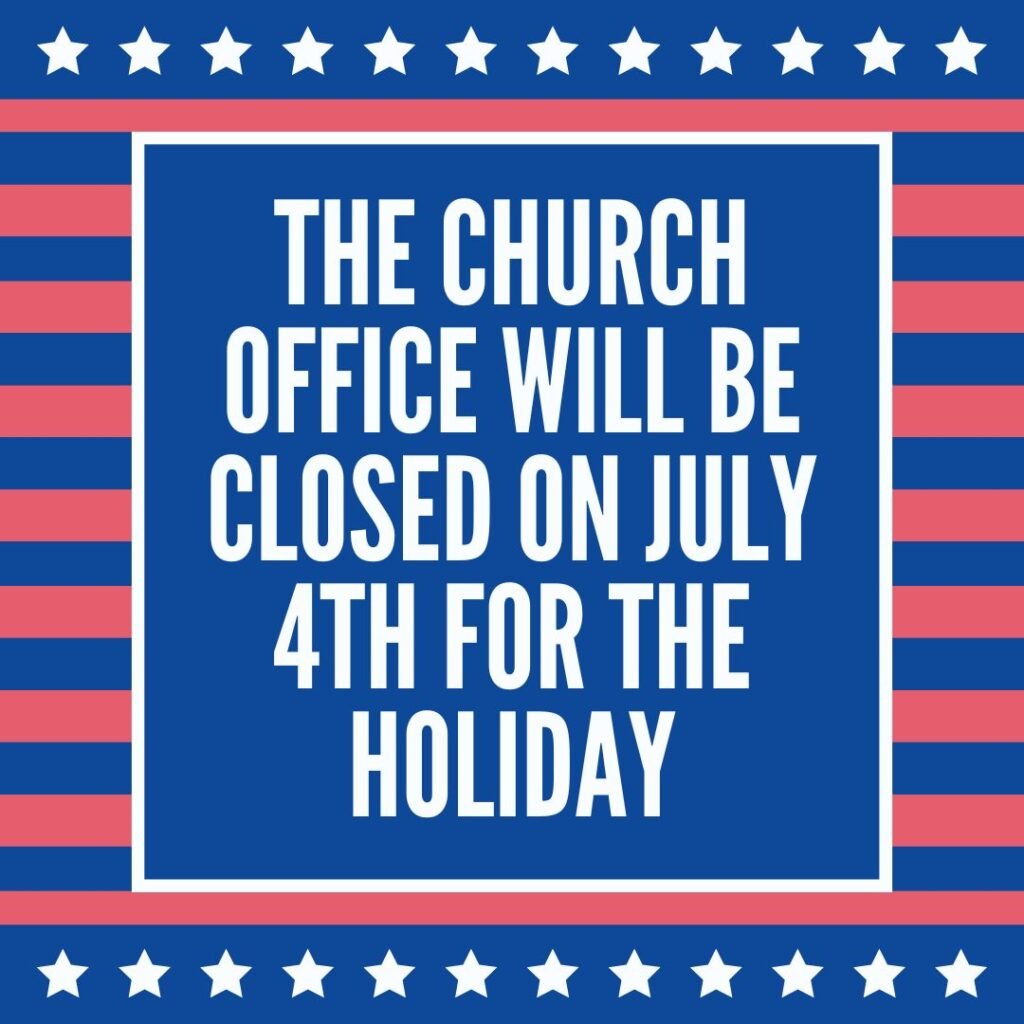 Church Office Closed
